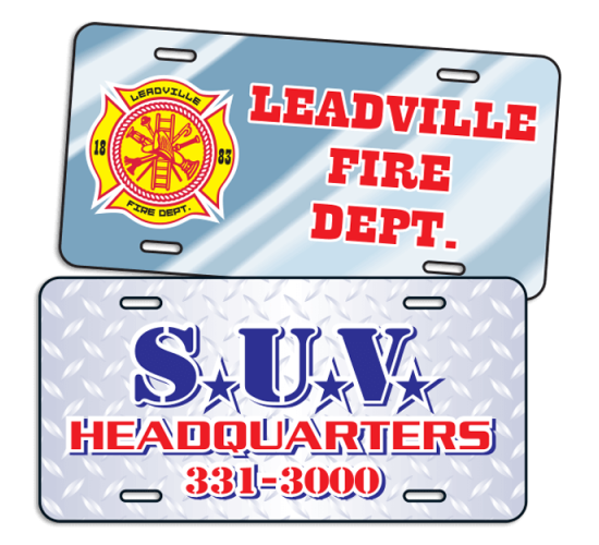 Standard License Plates